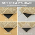 12-piece anti-slip mat gripper/carpet tape suitable for hardwood floors ...