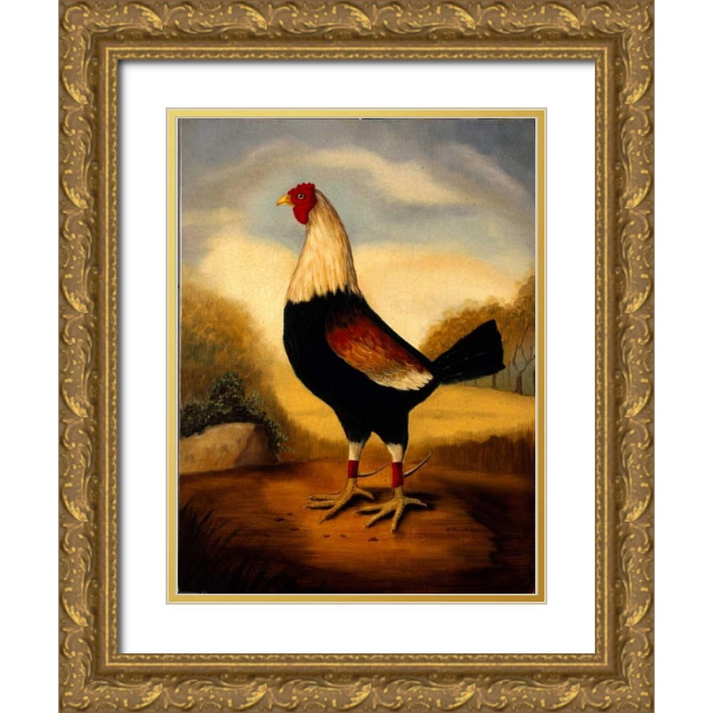 Fighting Roosters Art