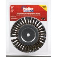 Weiler Vortec Pro 5 in. Crimped Wire Wheel Brush Carbon Steel 6000 rpm ...