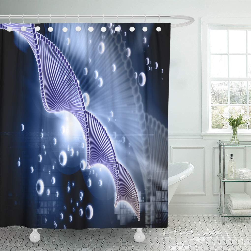 CYNLON Bio Blue Biotech DNA Structure Atom Biochemistry Biology ...