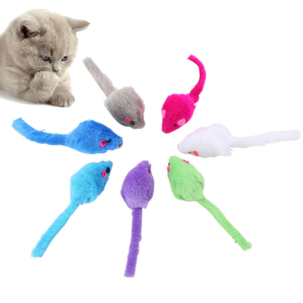 Click here for Beadcest 10 Pcs Pet Cat Toy Plush Fabric Assorted... prices