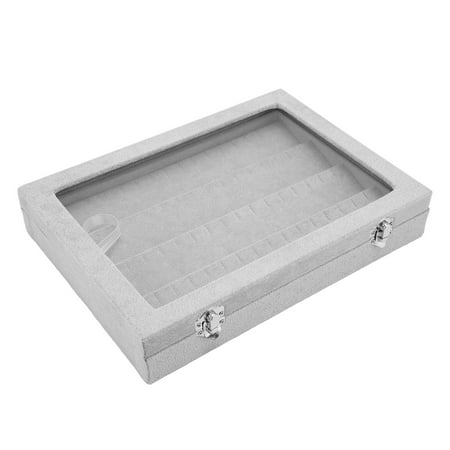 Pin Shadow Box, Solid Wood Dustproof Pin Display Case Transparent Glass ...