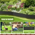 Corrugated Metal Garden Edging 6inch x 20ft, Landscape Edging Border ...