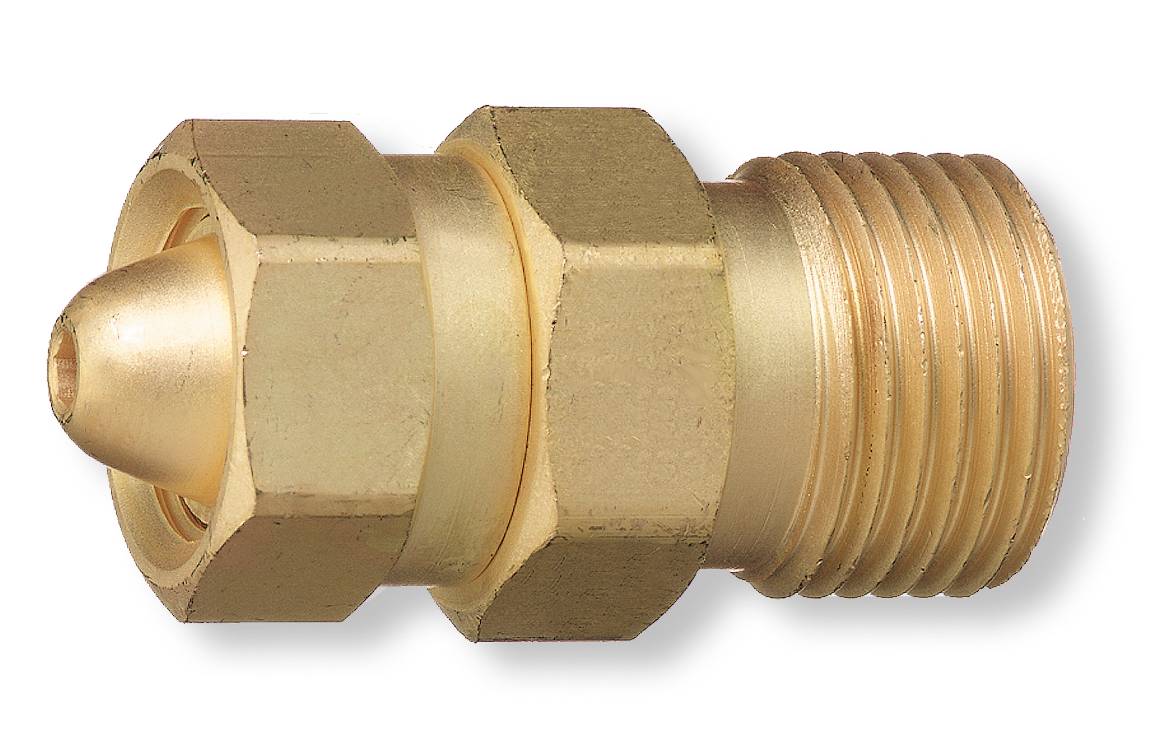 Acetylene Adaptor - CGA-200 (Size MC Cylinder) to CGA-300 (Commercial ...