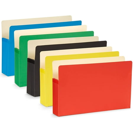 Blue Summit Supplies 10 5” Expandable File Folders, Legal Size ...