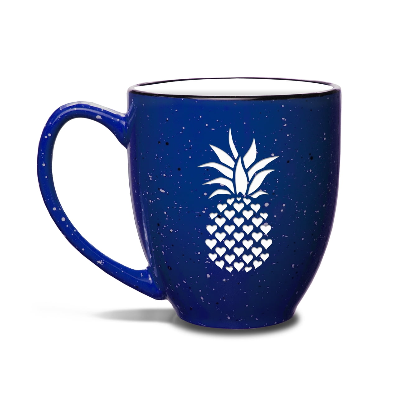 Pineapple 15 oz Cobalt Bistro Mug - Walmart.com
