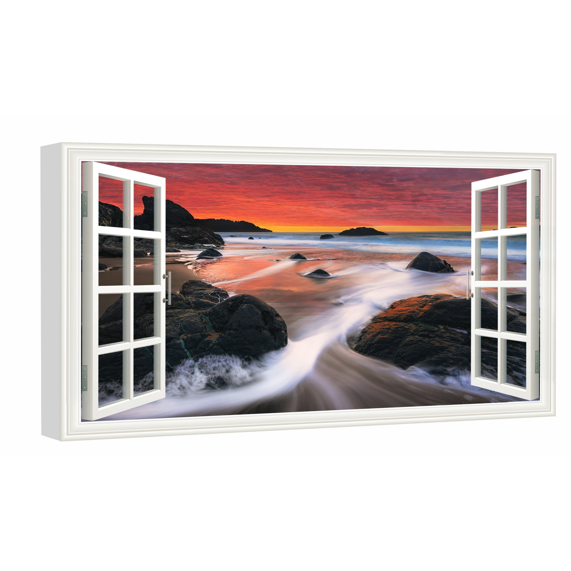 Open Window Frame