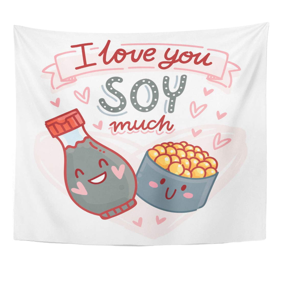 ZEALGNED Pun Quibble Love with Cute Sushi and Soy Sauce Characters ...