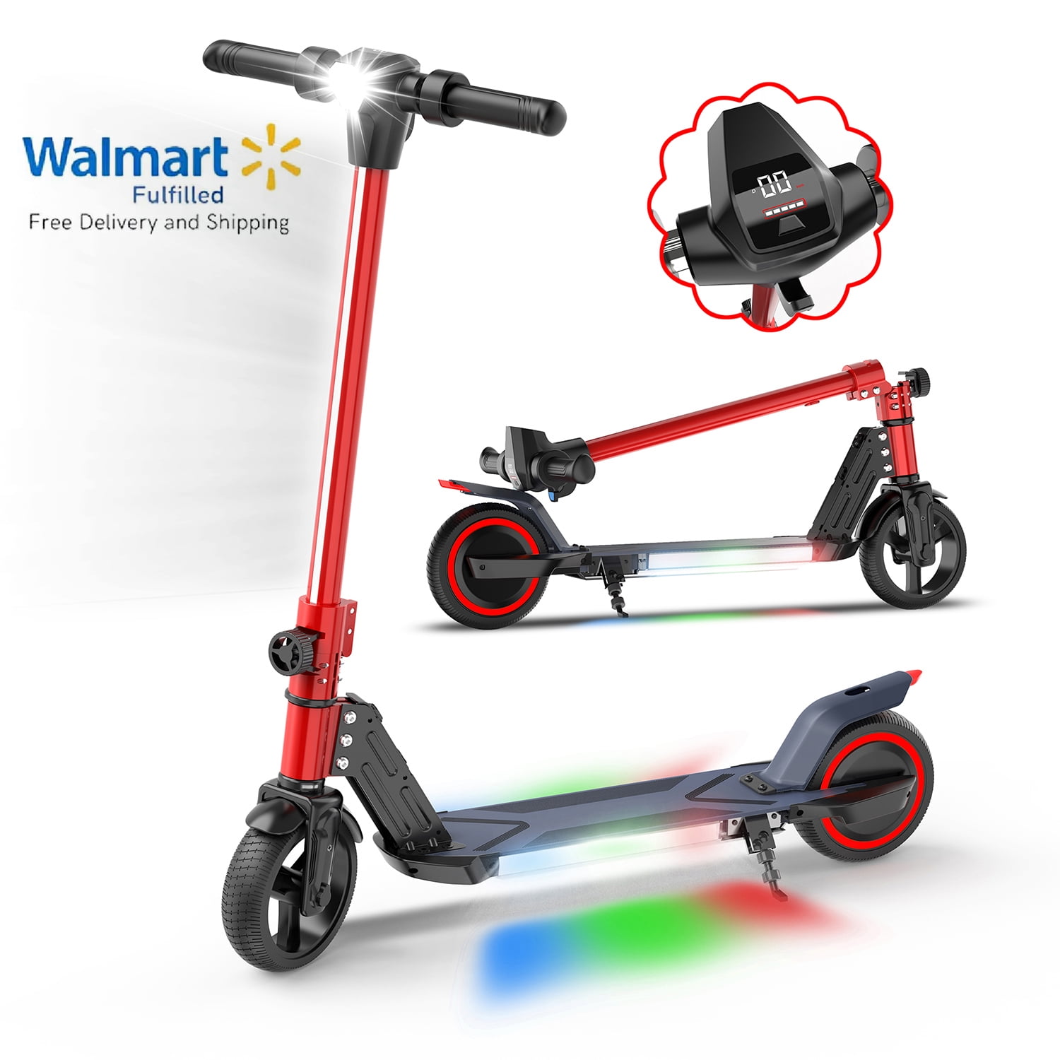 Click here for Biist Star Series Red Foldable Electric Scooter Fo... prices