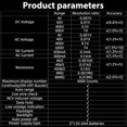 Smart Mini Digital Multimeter Auto-Ranging 4000 Counts AC/DC Voltage ...
