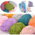 1Roll T-Shirt Yarn Knitting Yarn Fabric Crochet Cloth for Summer Hand ...