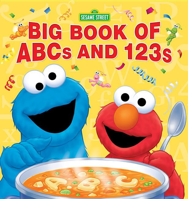 Sesame Street Big Book of ABCs and 123s (Hardcover) - Walmart.com