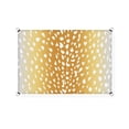 Art Ochre Yellow Sun Shade Sail 8'X10' Vintage White Polka Dots Yellow ...
