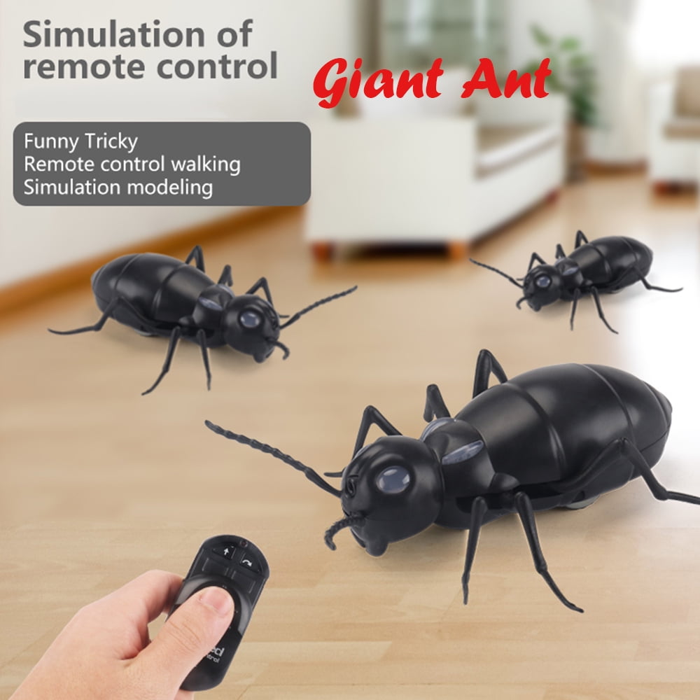 Infrared Remote Control Simulation Ant Terrifying Toy RC Animal ...