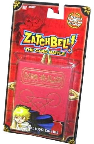 Zatch Bell The Gathering Storm Zatch's Red Spell Book Set [Red Card ...