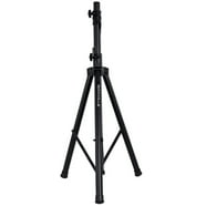 Pyle PSTND2 6 Foot Tall Adjustable Height Tripod Base Speaker Mount Stand, Black - Walmart.com