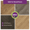 Simplex Floors Floor Polish Solution for Hardwood floors, Wood Parquets ...