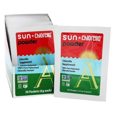 Sun Chlorella - Chlorella Powder Supplement A - 30 Packet(s) - Walmart.ca