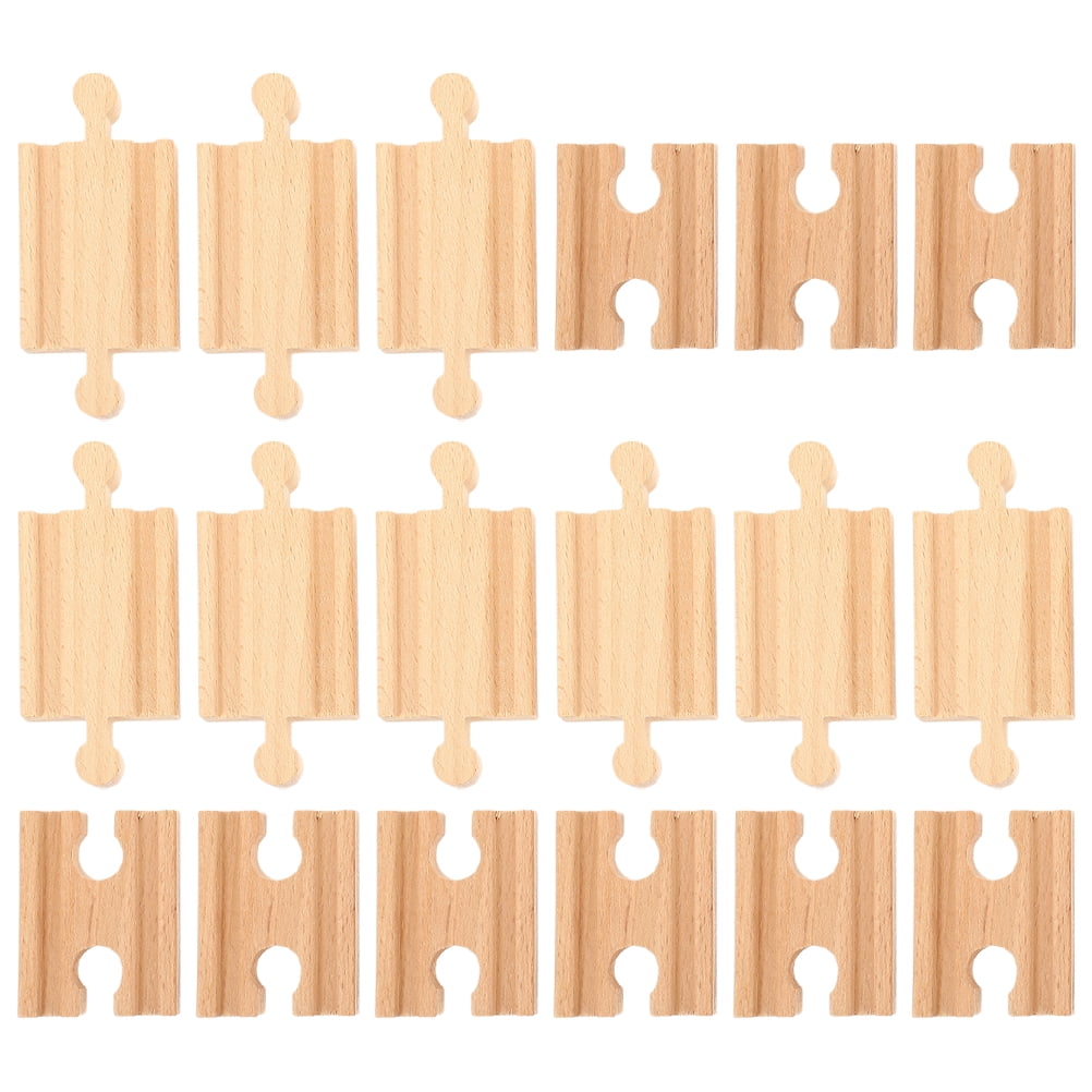 Click here for Miangastore 18pcs Wooden Train Railway Tracks Expa... prices