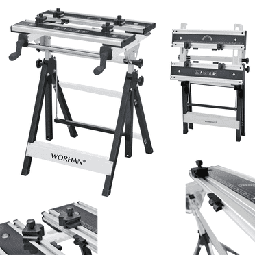 Free Shipping! Gymax Folding Work Table Portable Workbench w ...