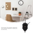 LOLIPPYY 1Set Clock Parts Replacement Kit Black Battery Operated Quartz ...
