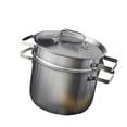 APLVFFZH Sauce Pot Ergonomic Handle with Lid Pasta Pot for Blanching ...