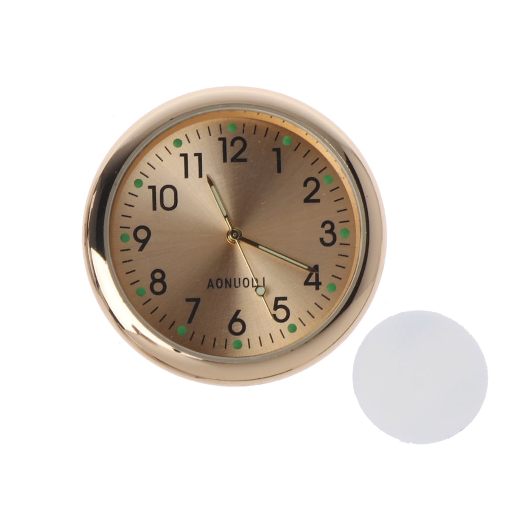 Universal Car Clock Stick-On Electronic Watch Dashboard Noctilucent ...