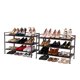 Seville Classics 3-Tiers Stackable 9-Pairs of shoes Resin Slat Sturdy ...
