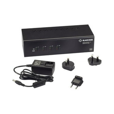 BZBGEAR 4x1 4K UHD HDMI Seamless Switcher/Quad MultiViewer with Audio De-embedder - Walmart.com