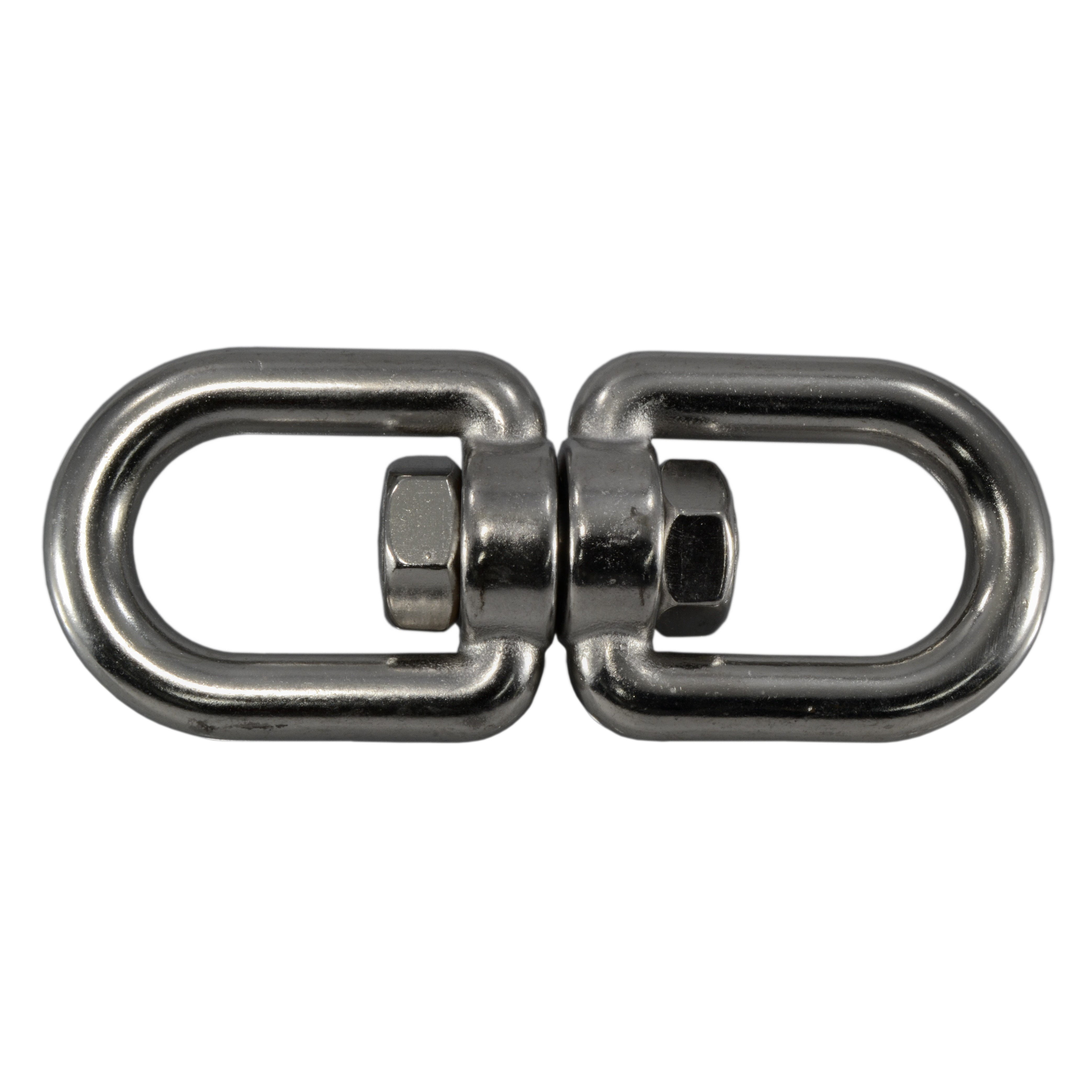 3/8" x 4-1/4" 316 Stainless Steel Eye/Eye Swivels (2 pcs.) - Walmart.com