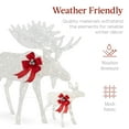 Best Choice Products 2-Piece Moose Family Lighted Christmas Yard Decor ...