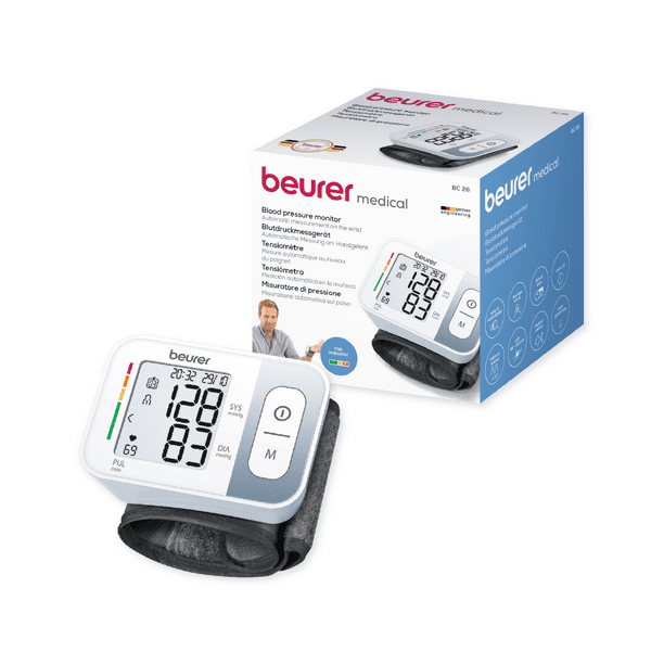 Monitor de presión arterial baumanómetro digital de brazo-BM28-Marca Beurer | Bodega Aurrera en ...
