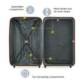 Securitech by Delsey, Patrol 28" Checked Hardside Spinner Luggage Blue ...