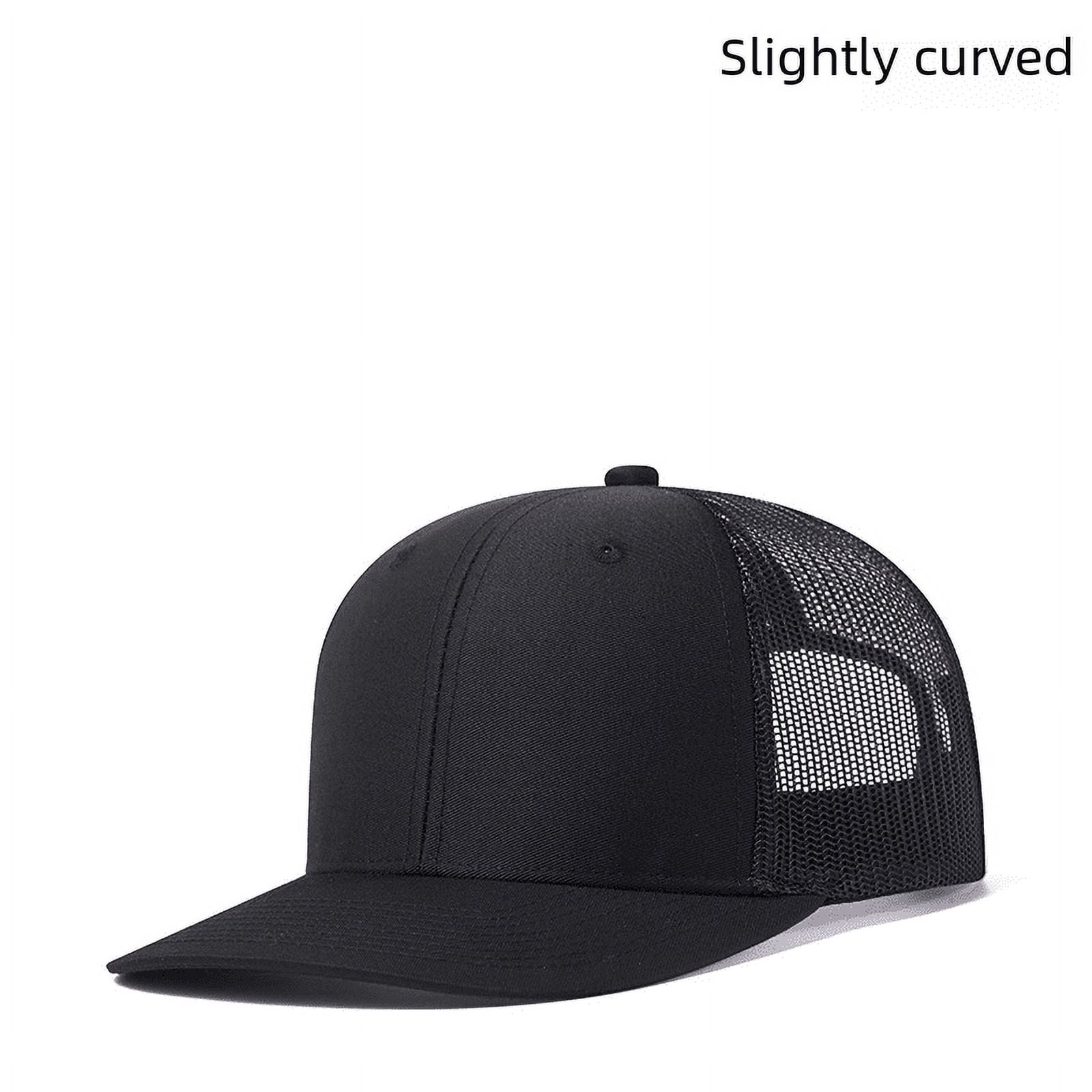 Sombrero de camión con borde curvado, sombrero de red para protección ...