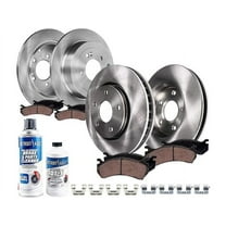 Front and Rear Brake Pad and Rotor Kit - Compatible with 2021 - 2022 ...