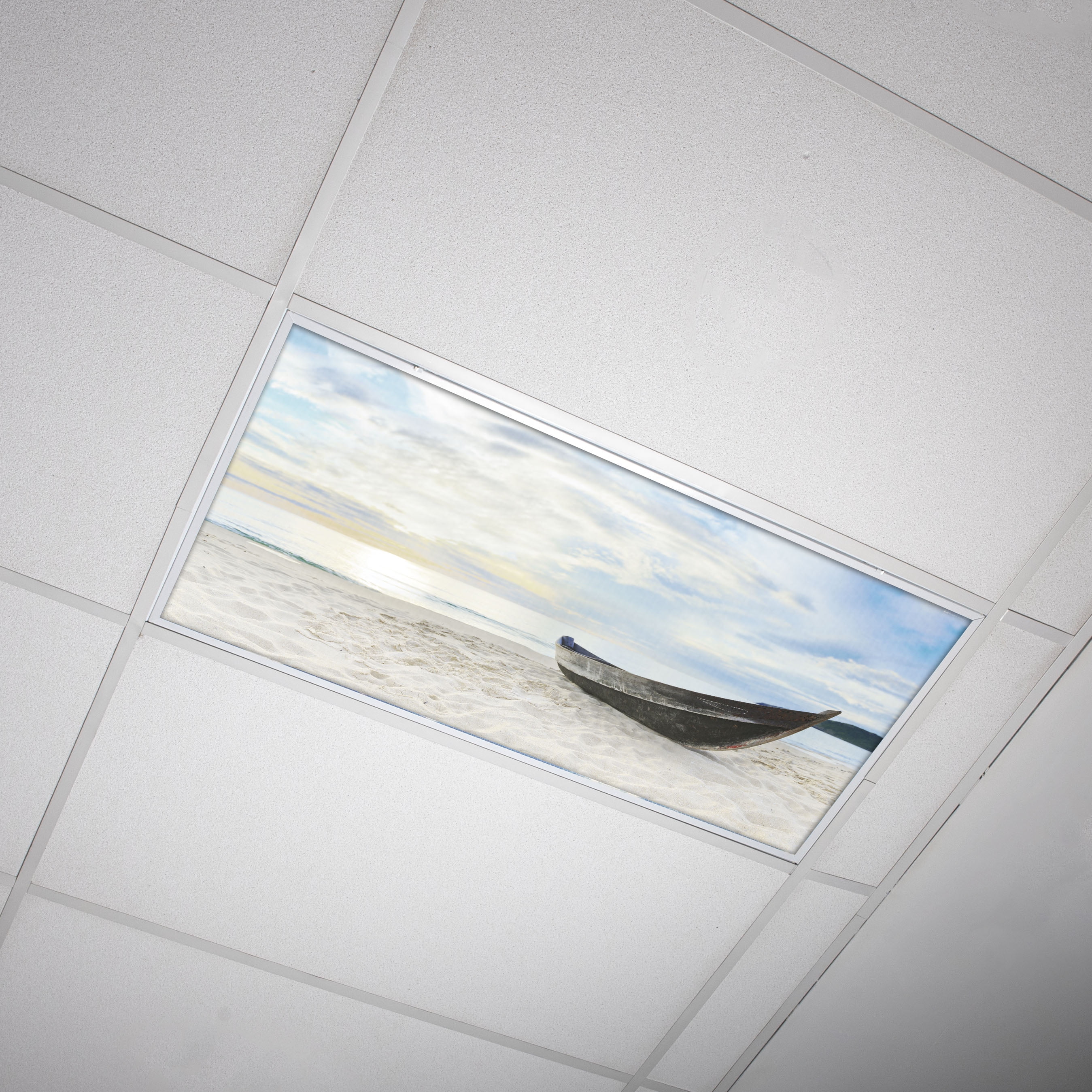 Octo Lights - Fluorescent Light Covers - 2x4 Flexible Ceiling Light ...