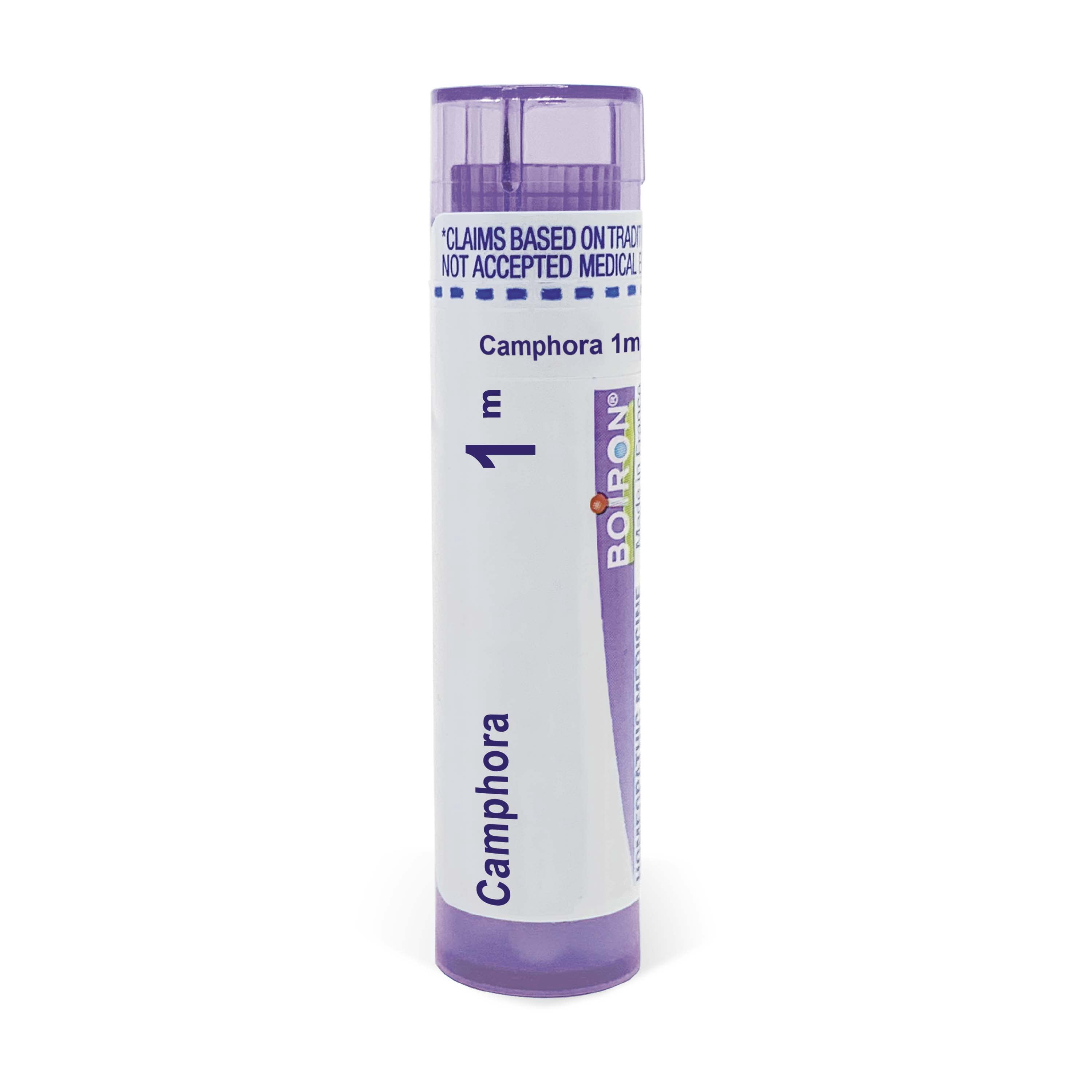 Boiron Camphora 1M, Homeopathic Medicine for Onset Of Common Cold, 80 ...