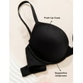 Deyllo Women's Push Up Bra Full Coverage Underwire Support Padded ...