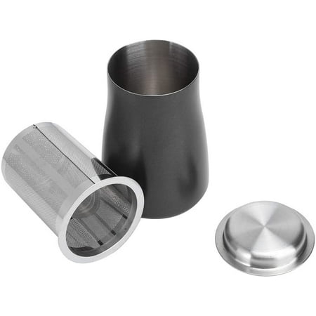 304 Stainless Steel Dredge Coffee Powder Sifter Sieve Filter Container ...