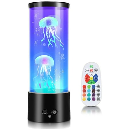RGB Jellyfish Lamp Jellyfish Aquarium with Remote Control Lava Lamp ...