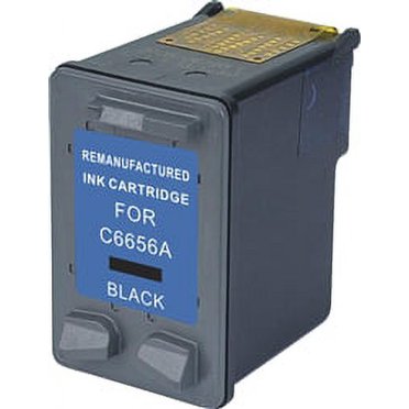 Fantastech Compatible # C6656A (HP 56) Black Cartridge for the ...