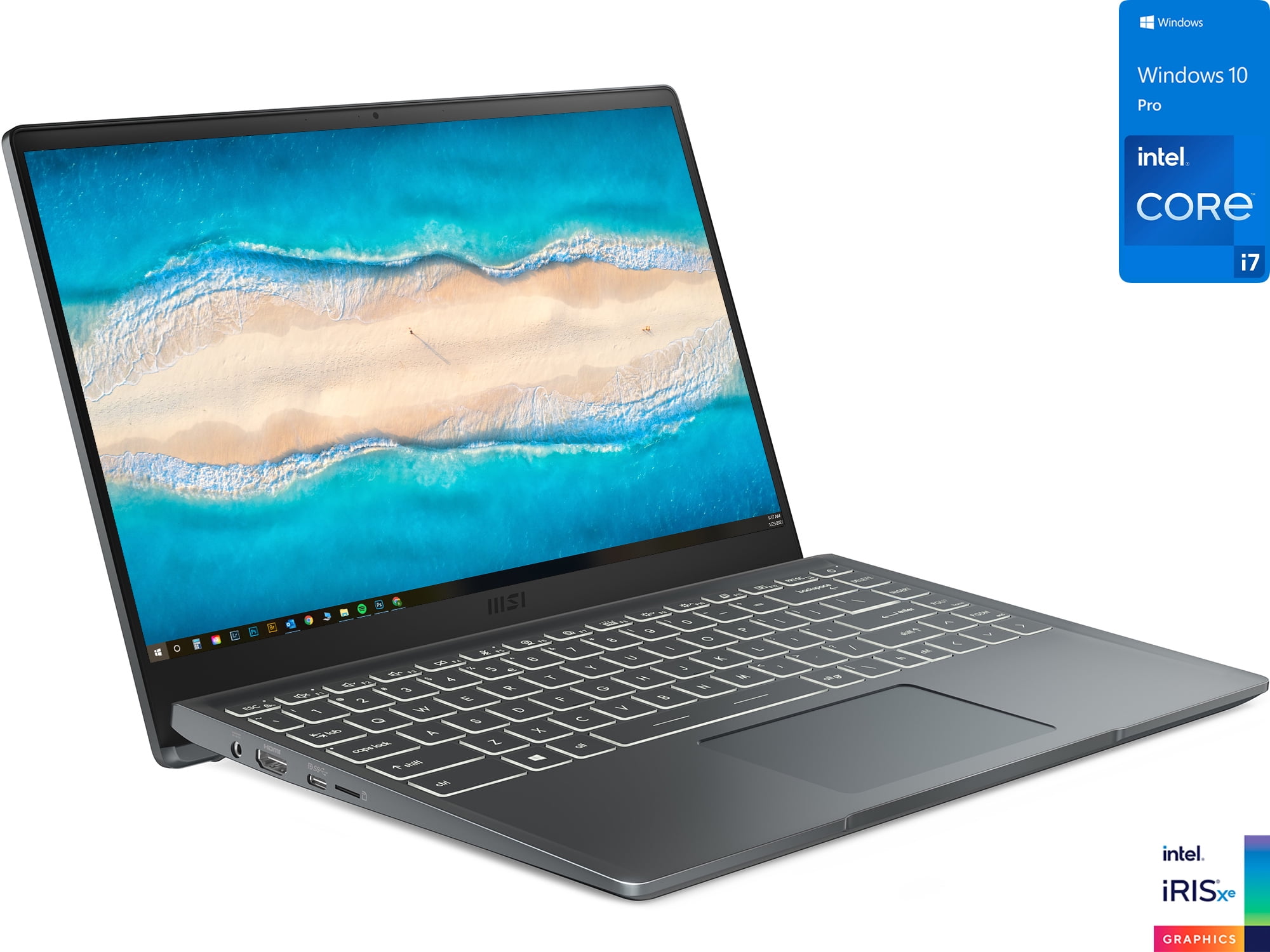 MSI Modern Laptop, 14" IPS FHD Display, Intel Core i7-1195G7 Upto 5 ...