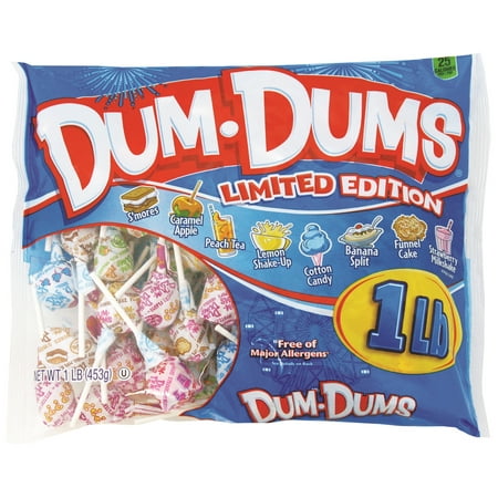 Spangler Dum Dums, SummerTime Favorites, 1lb. Bag - Walmart.com