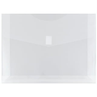 JAM Plastic 3, Hole Envelopes, 8.6x11.5x1, 12/Pack, Assorted, 1 Inch ...
