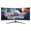 Sceptre 34' Ultrawide Curved WQHD Gaming Monitor 165Hz, 1ms, 2x HDMI/DP ...