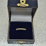 Yellow Canary Diamond Stackable Ring Band 14k White Gold (0.25 ct ...