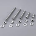 URIJDAS-#6-32 x 1-1/2" Pan Head Machine Screws Nut Bolt Washer ...