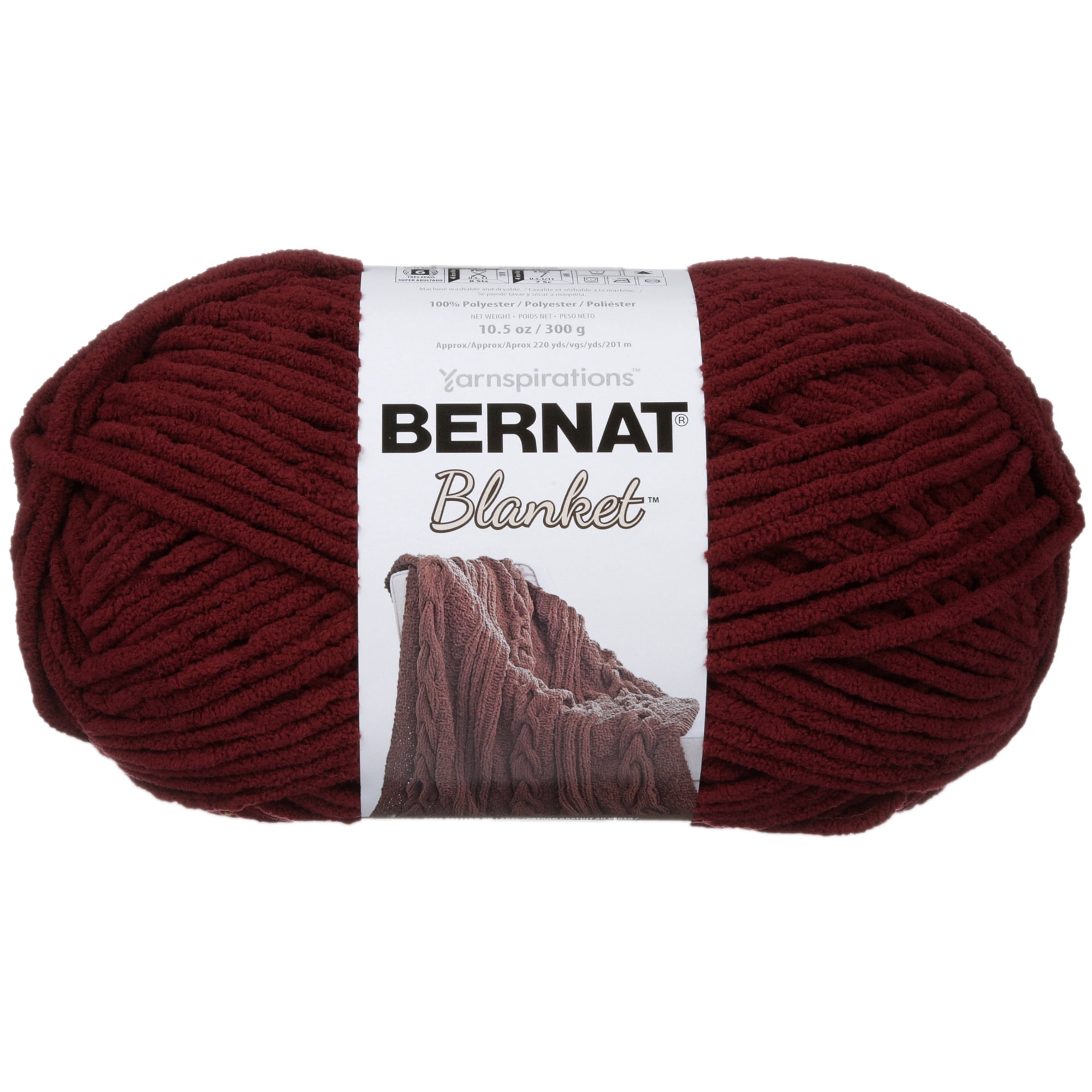 Click here for Bernat Blanket #6 Super Bulky Polyester Yarn  Purp... prices