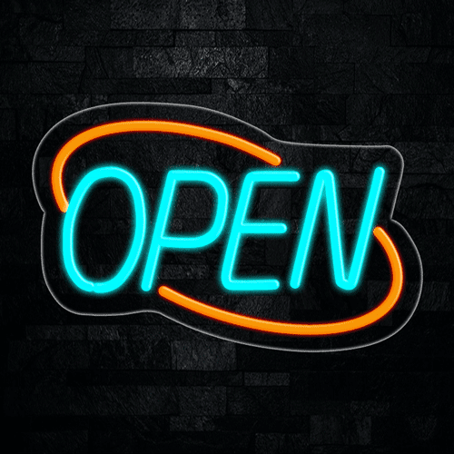 Neon Open Sign Png