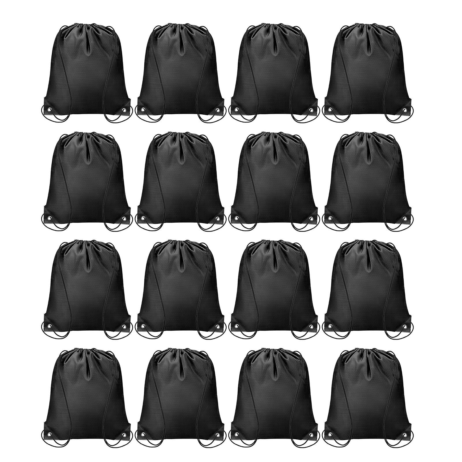 Click here for Unique Bargains 16pcs Drawstring Backpack Polyeste... prices
